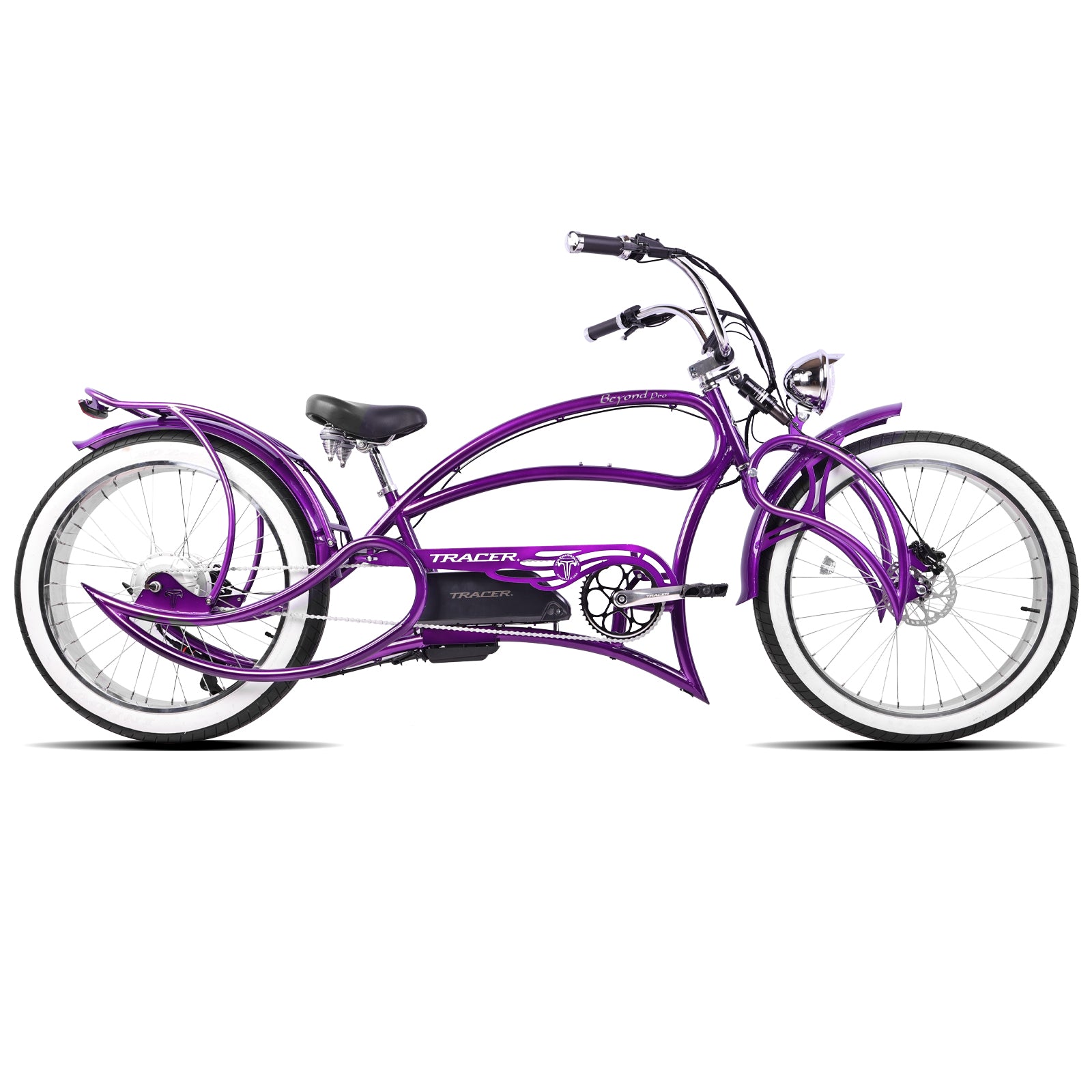 Tracer Beyond Pro 1000W Stretch Cruiser Electric Bicycle